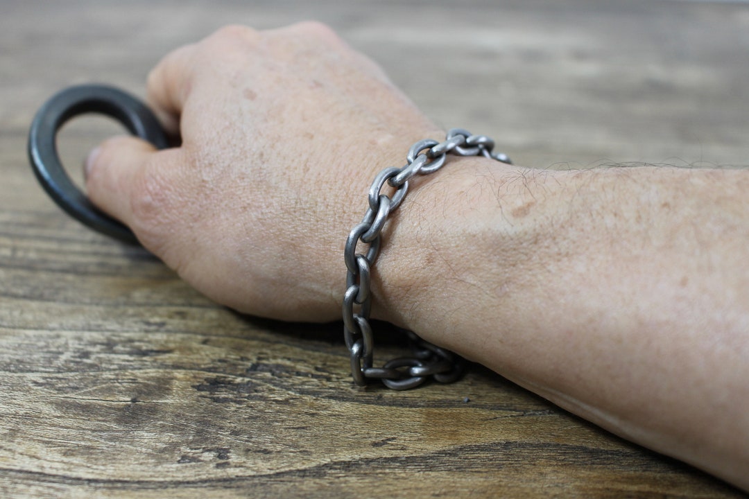 Artisan-made Titanium Link Chain, Robust and Sturdy Titanium Jewelry ...