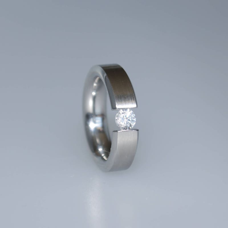 Single Stone Ring - Etsy