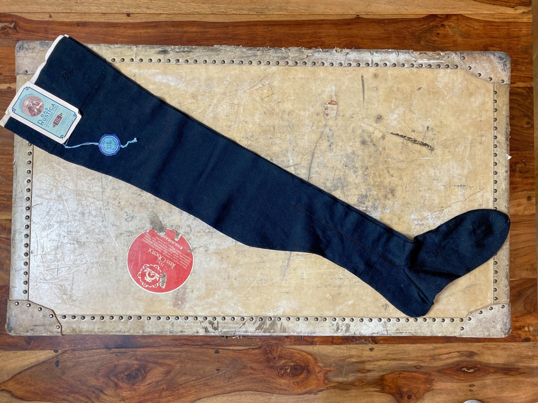 1900s Black Clocked Stockings Made in Paris - Etsy