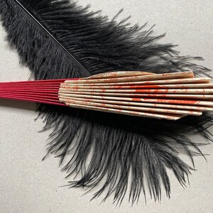 1920s Art Deco Hand Fan, Vintage Advertising, Decorative Opulent ...
