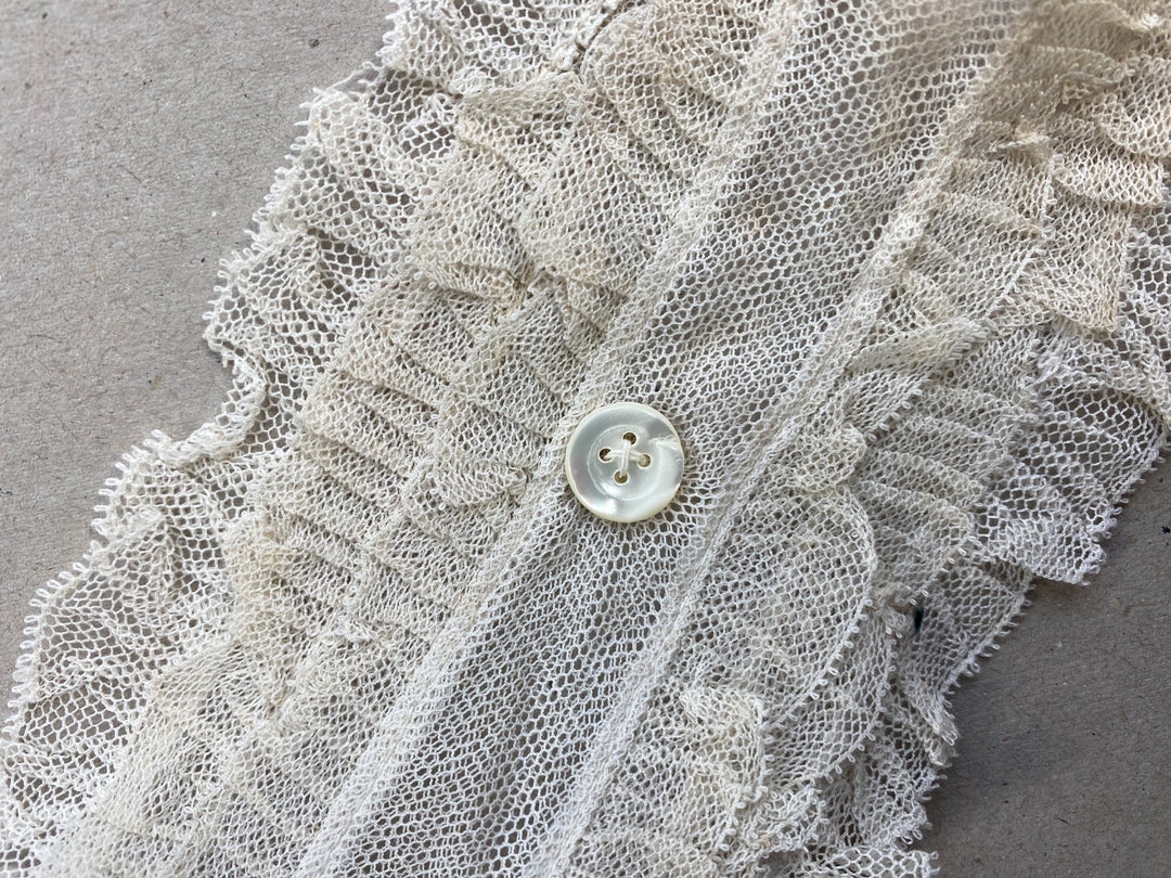 Antique Faux Button Placket, French Vintage Plastron - Etsy