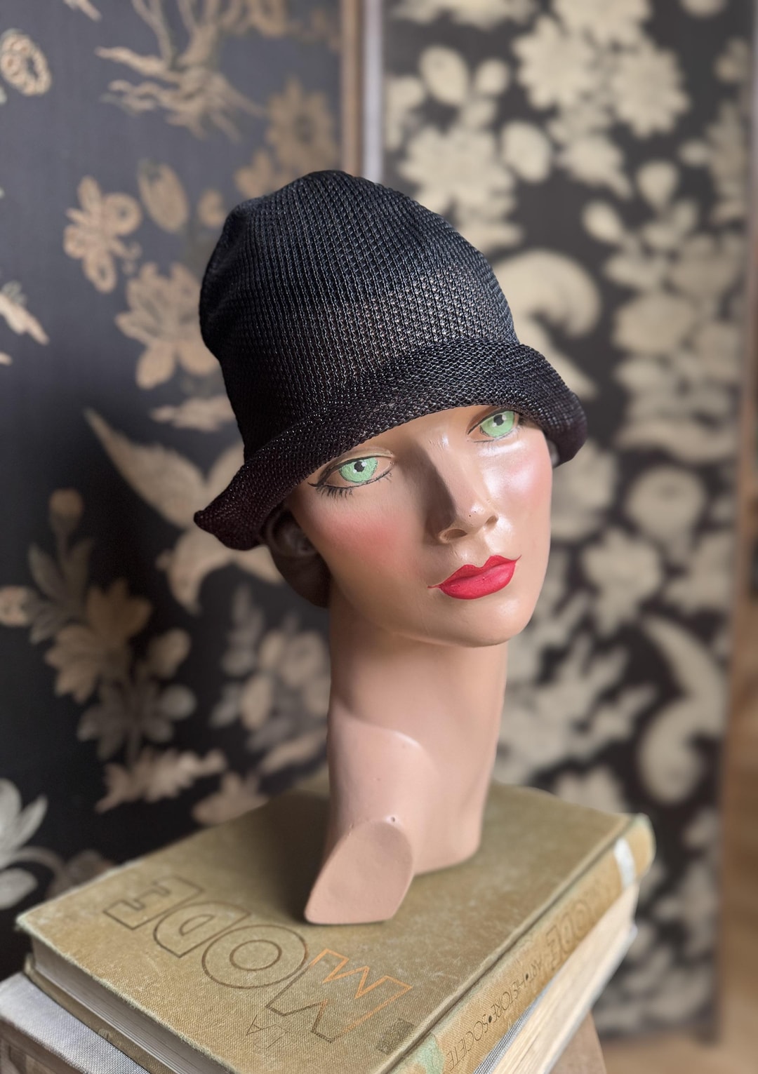 Rare 1920s Cloche Hat, French Museum Worthy Flapper Hat - Etsy