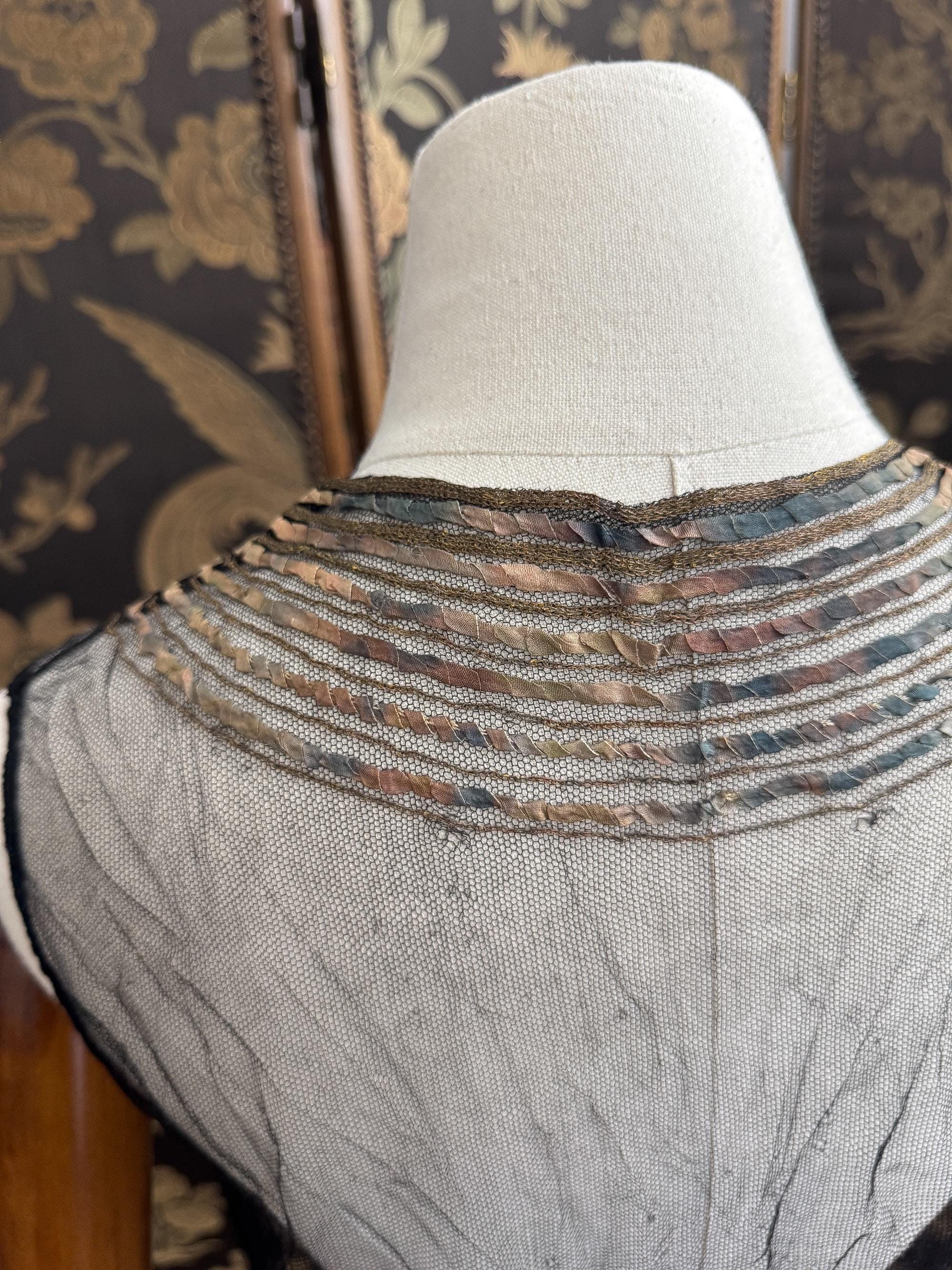 1900s Ribbon Work Bodice, Edwardian Evening Gown Bodice - Etsy
