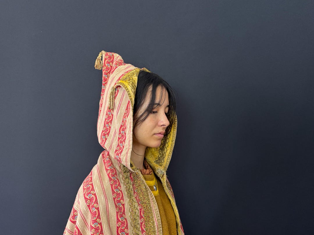 Antique French Stage Costume Cloak, Circa 1910s Renaissance Style ...