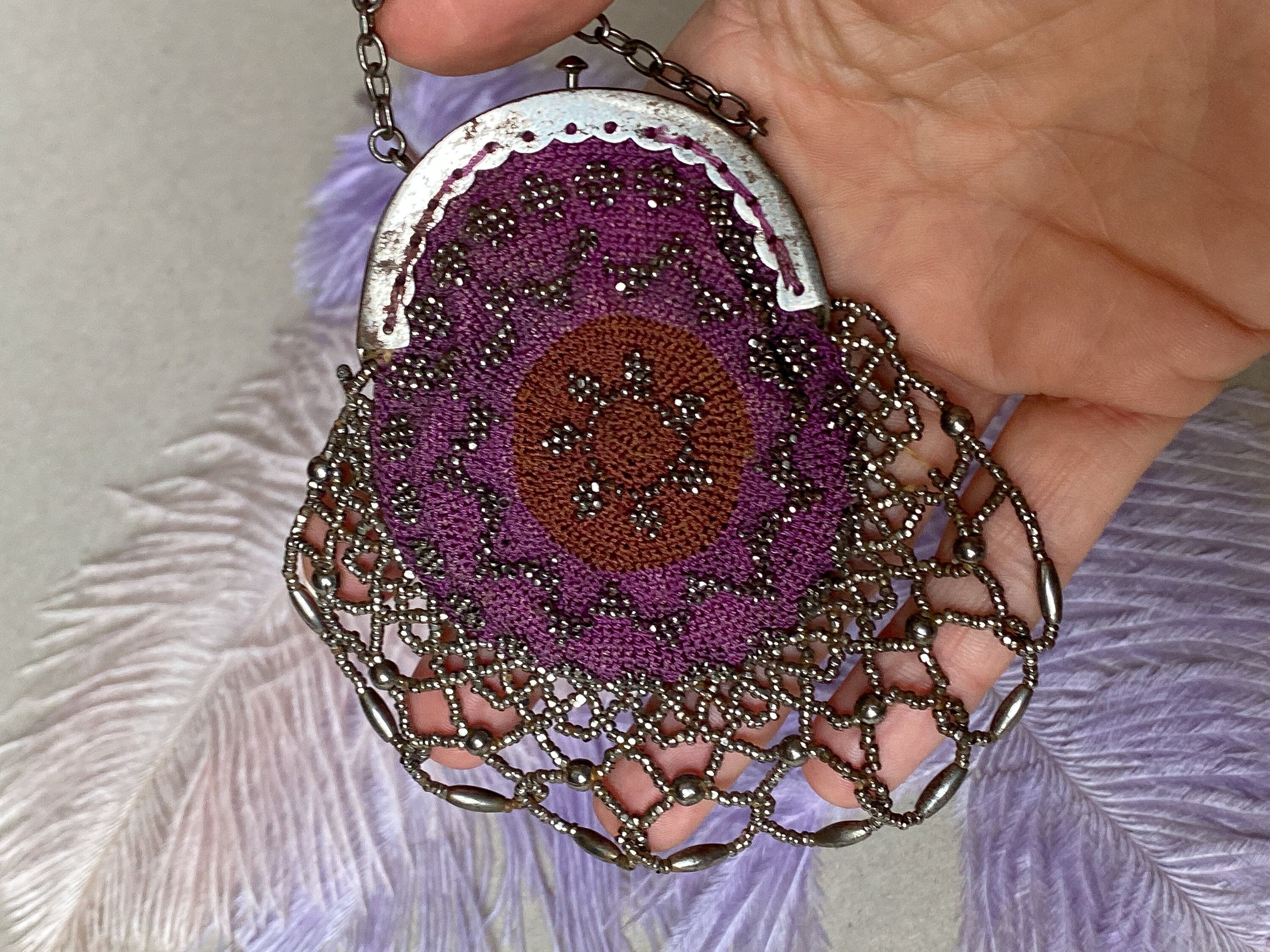 1820s 1840s Coin Purse From France Antique Beaded - Etsy