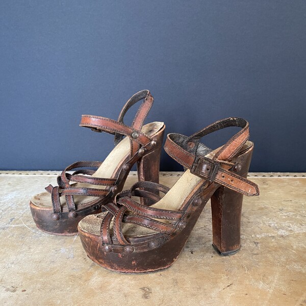 70s Platforms - Etsy UK