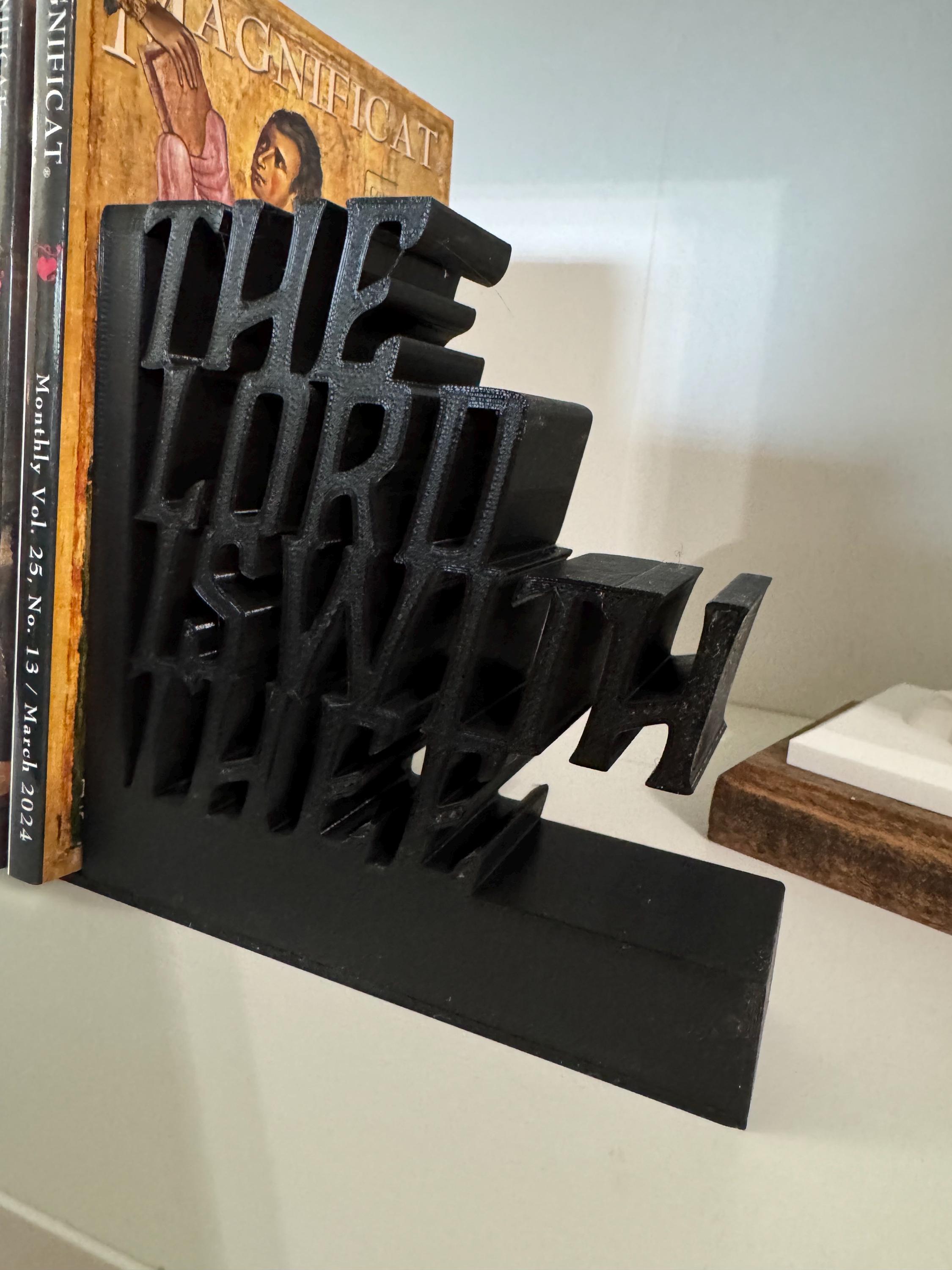 Catholic Library Bookends / Hail Mary Set - Etsy