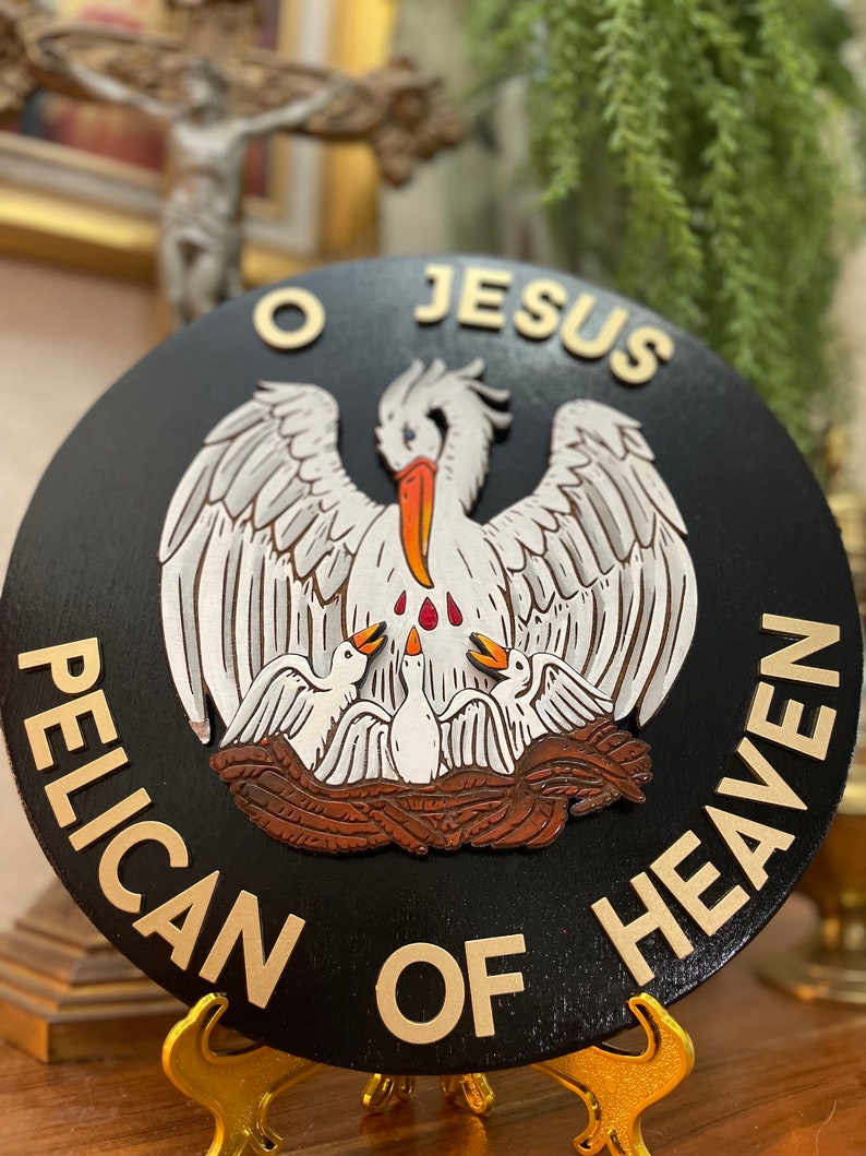 O Jesus Pelican of Heaven - Etsy
