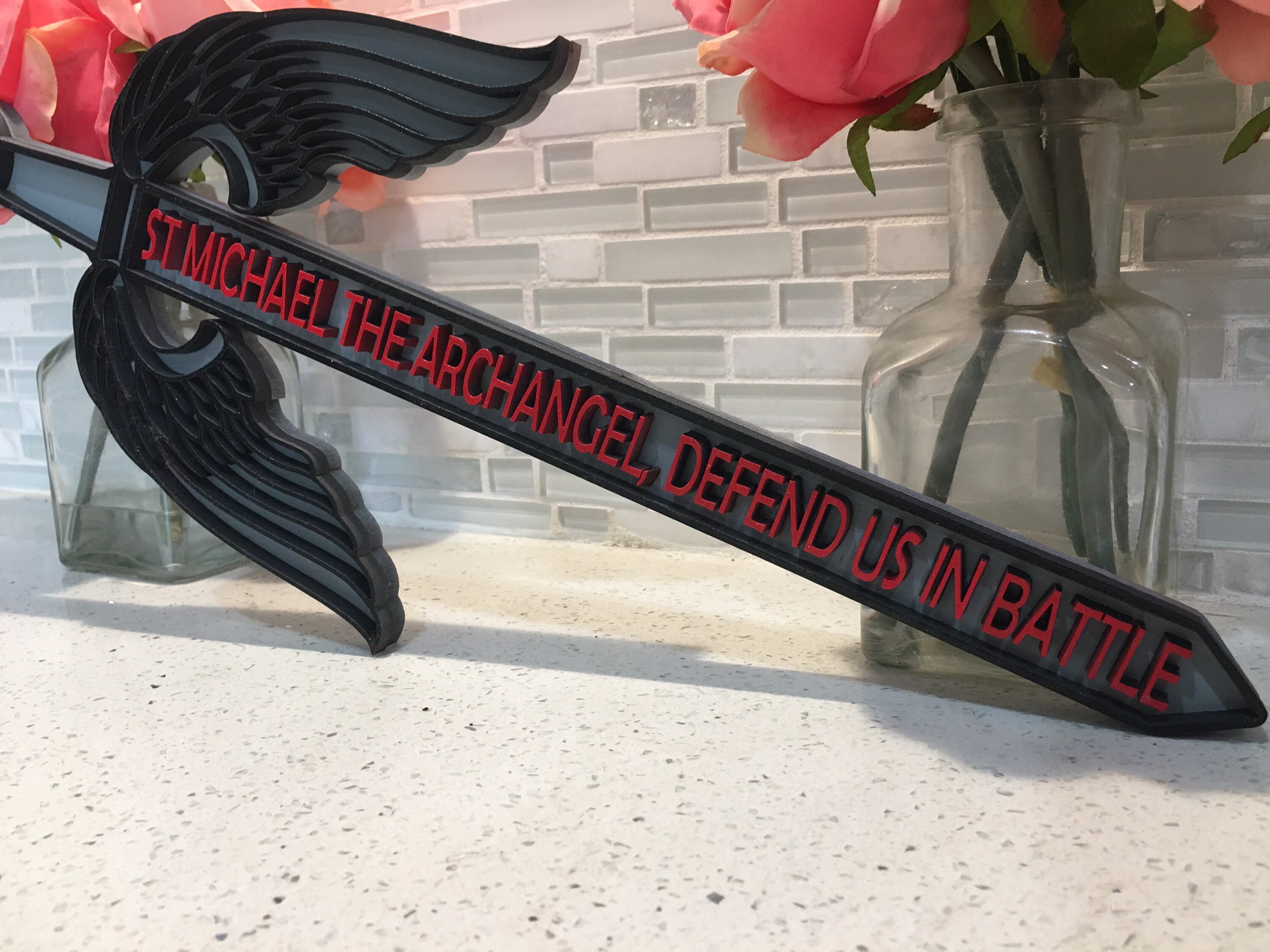 St Michael Sword With Wings - Etsy