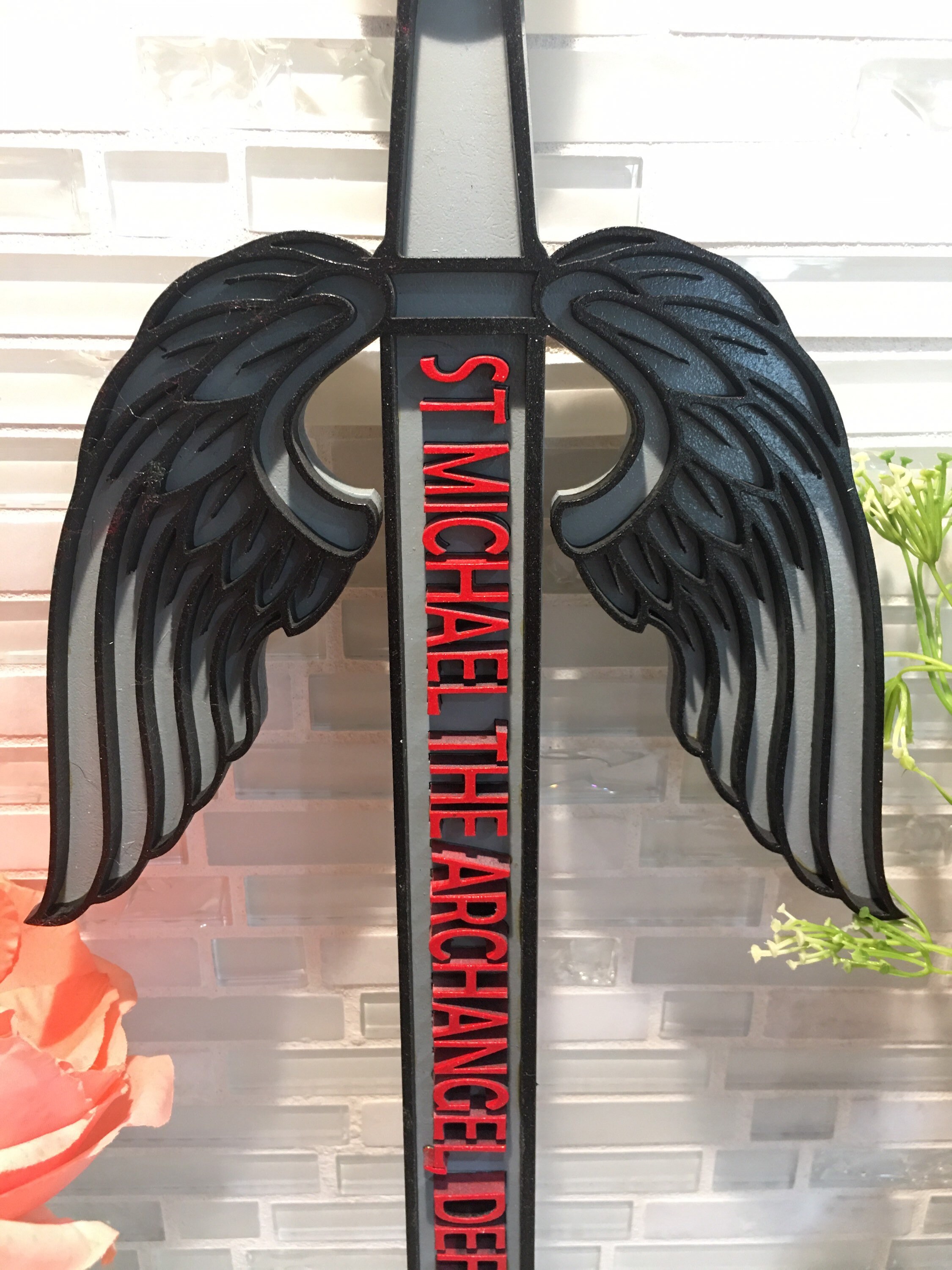 St Michael Sword With Wings - Etsy