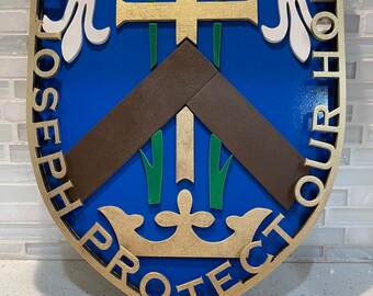 Saint Joseph Carved Wall Decor | Etsy