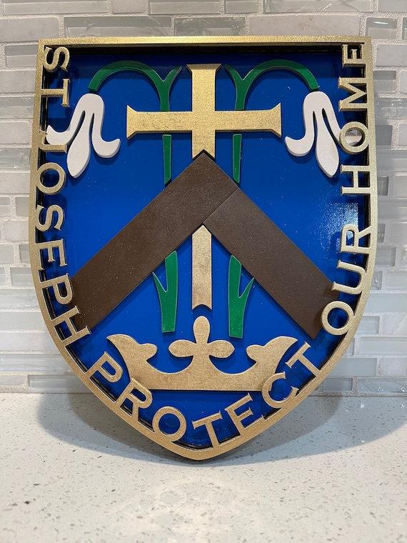 Saint Joseph Shield | Etsy