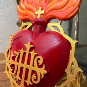 Sacred Heart of Jesus/crown of Thorns/santos Corazones Collection - Etsy