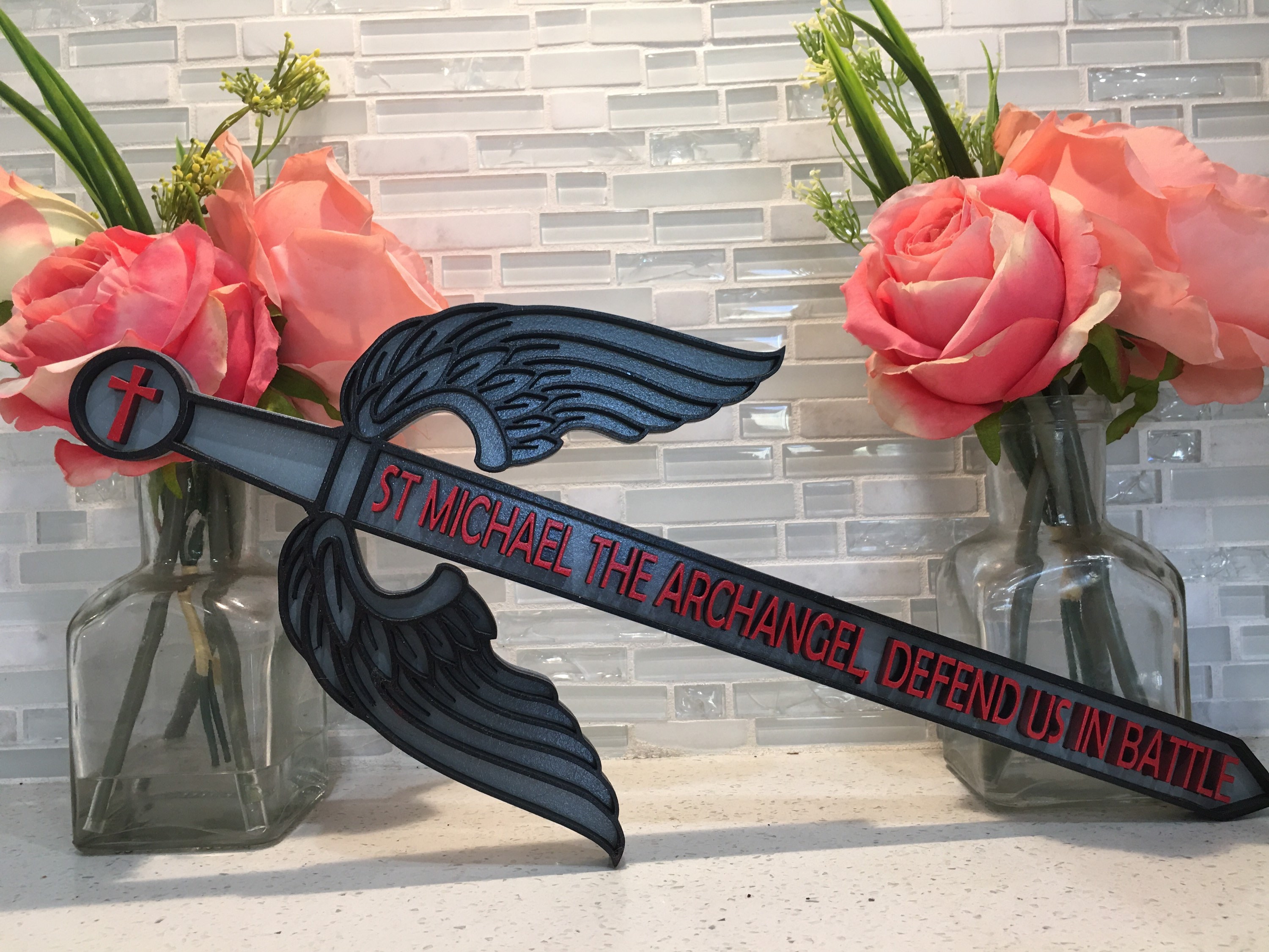 St Michael Sword With Wings | Etsy