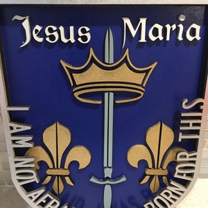 Joan of Arc Shield - Etsy