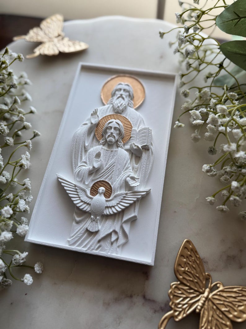 Father Son and Holy Spirit 3D - Etsy