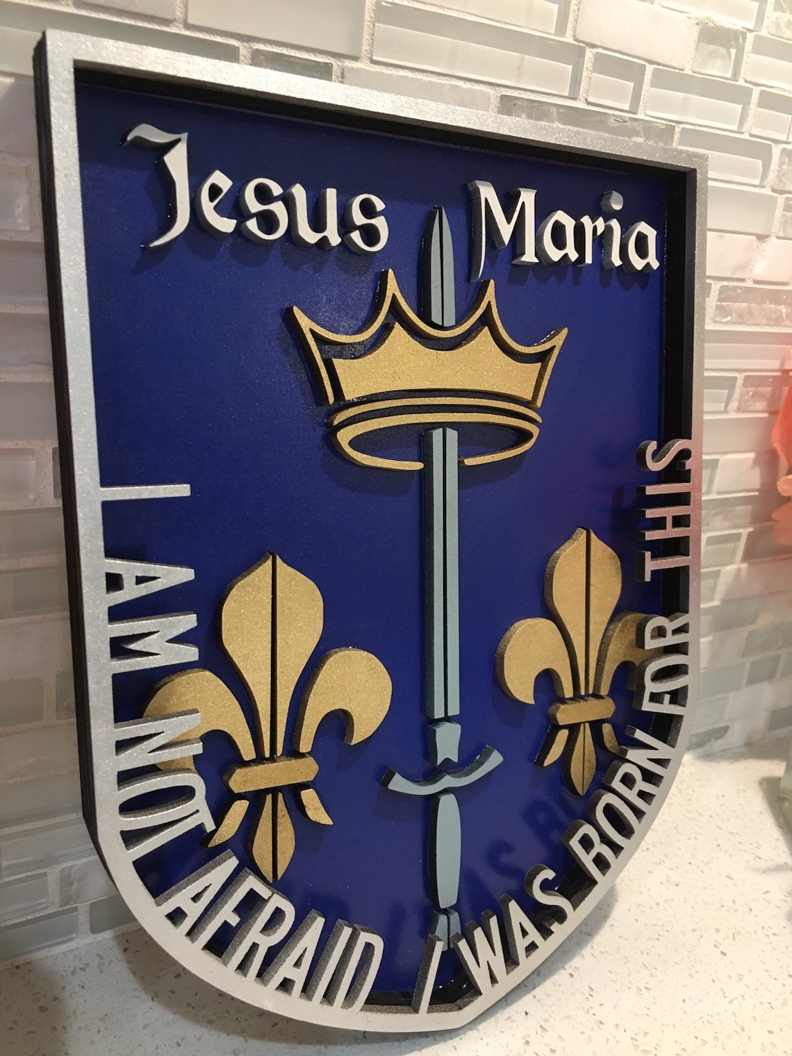 Joan of Arc Shield - Etsy