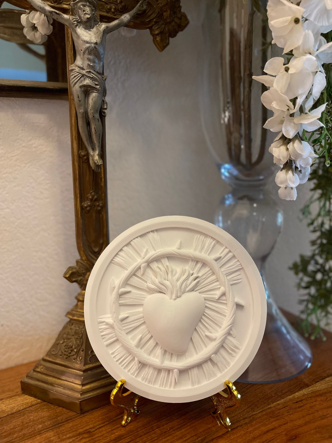 Our Lady of Fatima Heart Decor - Etsy