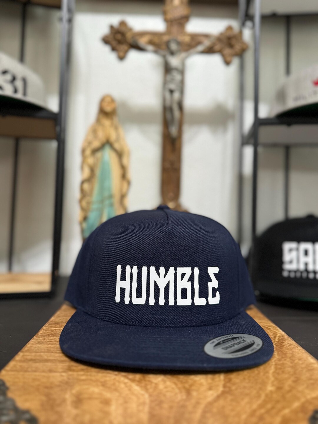 Humble Catholic Snapback Hat - Etsy