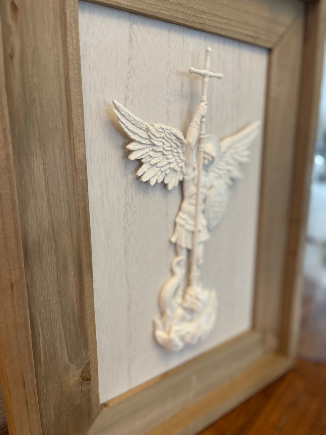 3D Framed St. Michael - Etsy