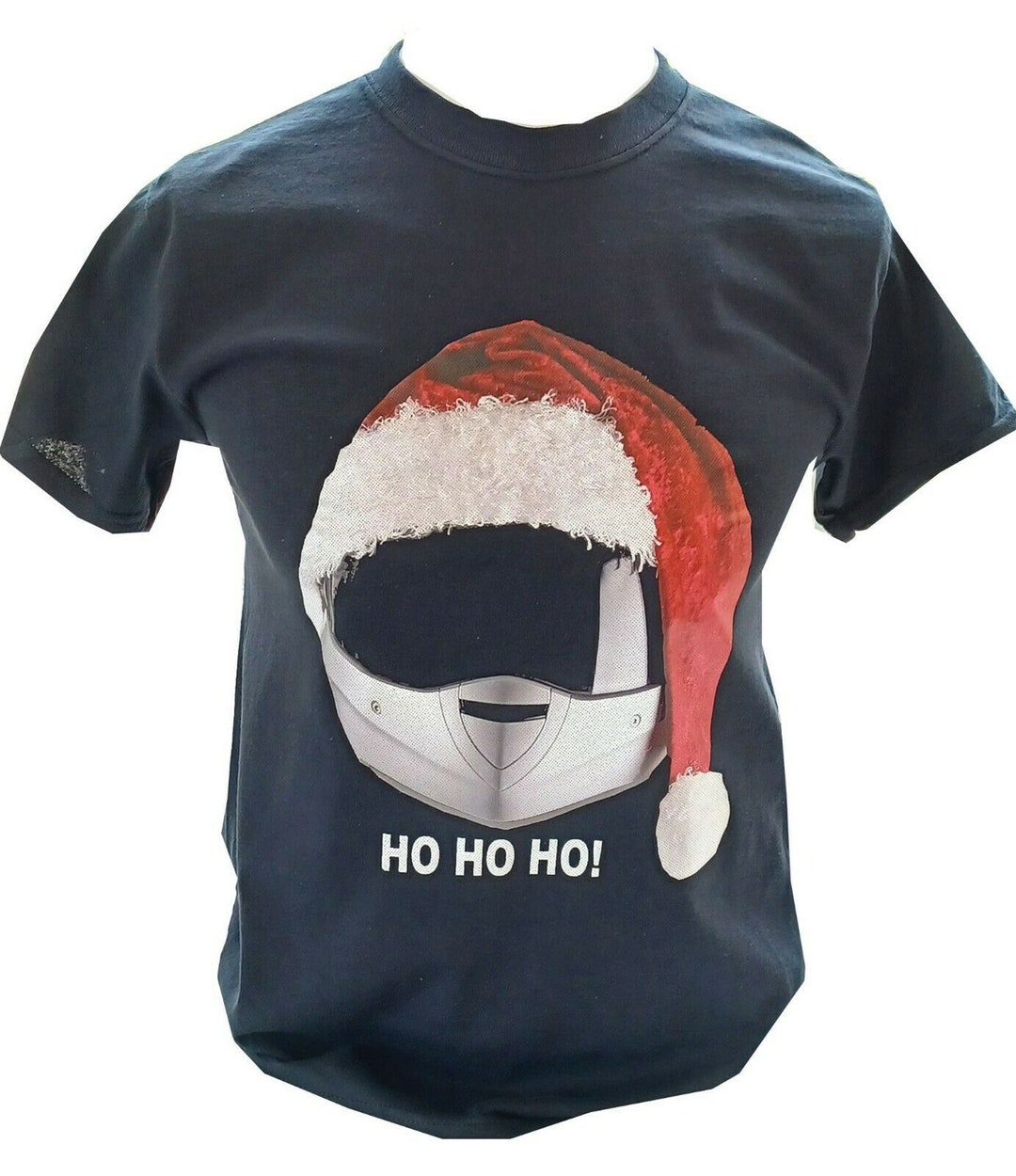 Motorcycle Biker Santa Hat Helmet Ho Ho Ho Christmas Unisex - Etsy