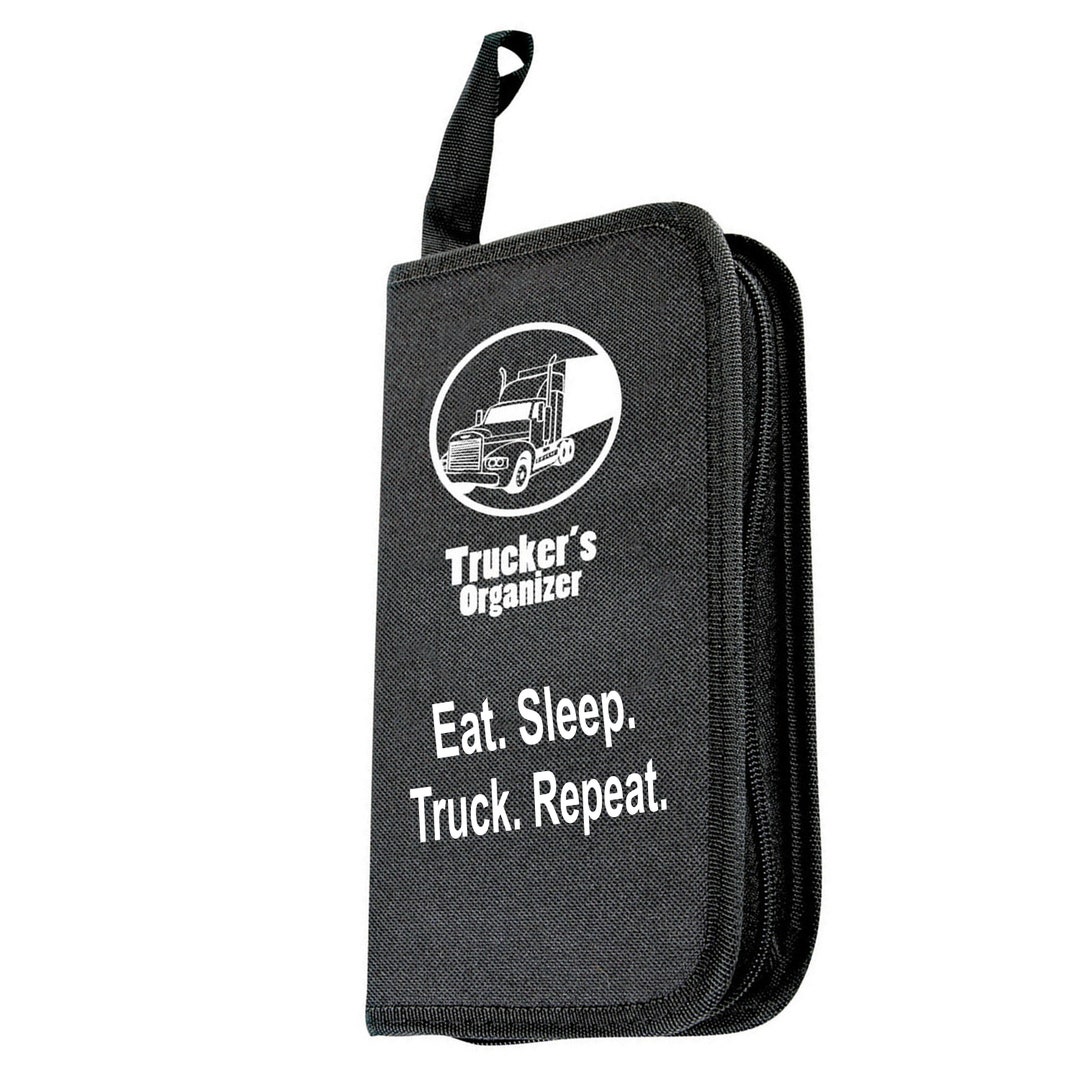 Lorry Digital Tachograph Holder Organiser Tacho Wallet Eat Sleep Truck ...