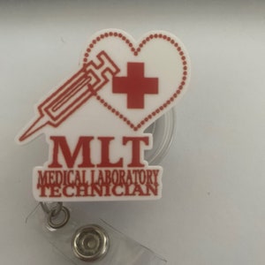 Medical Laboratory Technician Badge Reels - Etsy