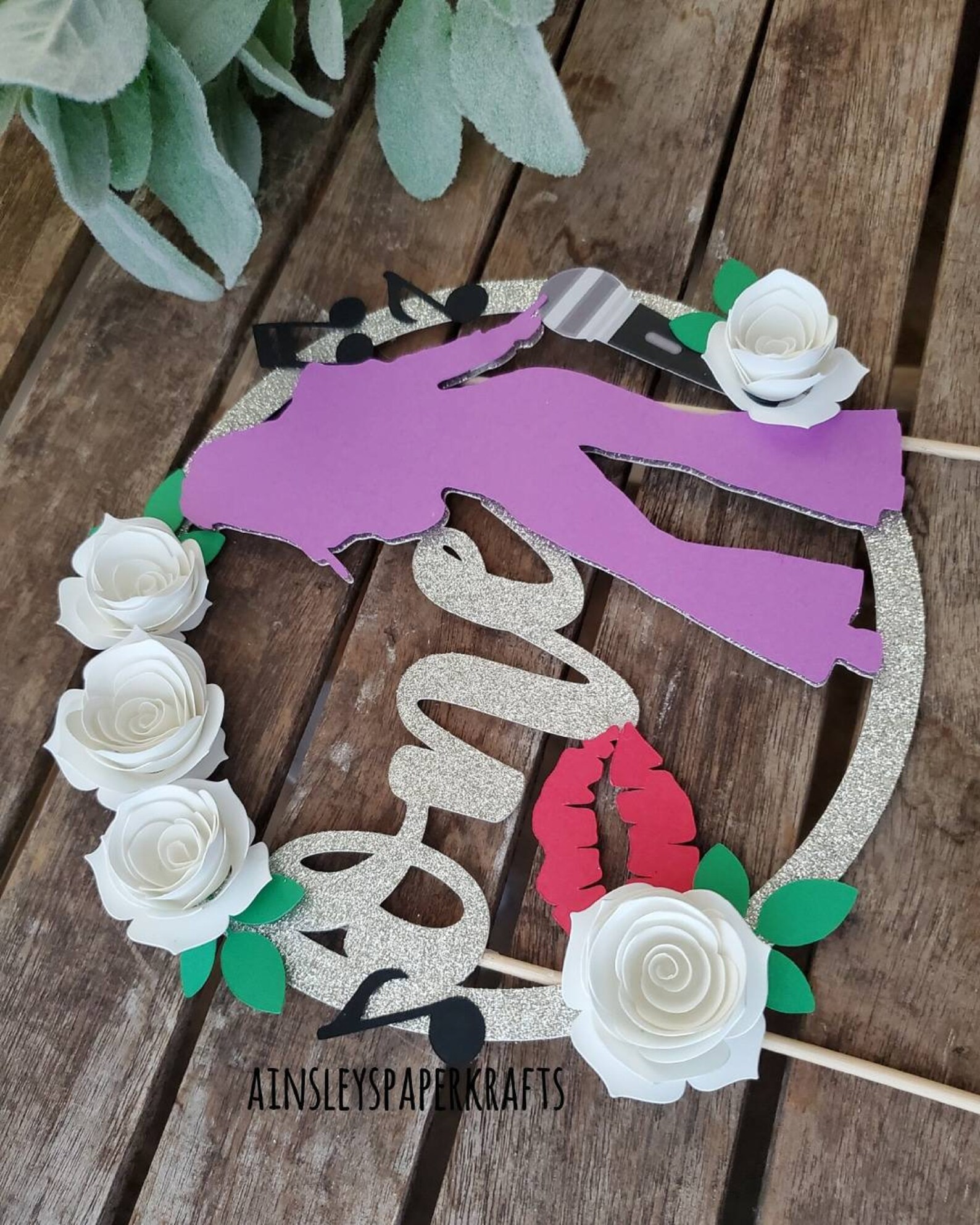 Inspired by Selena Quintanilla Birthday Theme Party Cake Topper - Etsy