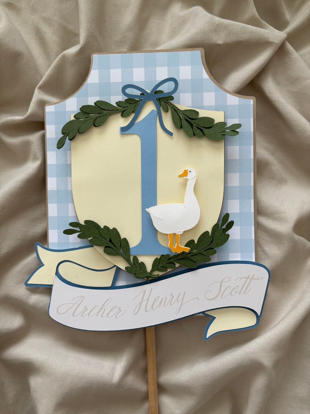 Goose Cake Topper,vintage Goose Cake Topper, Duck Cake Topper,vintage ...