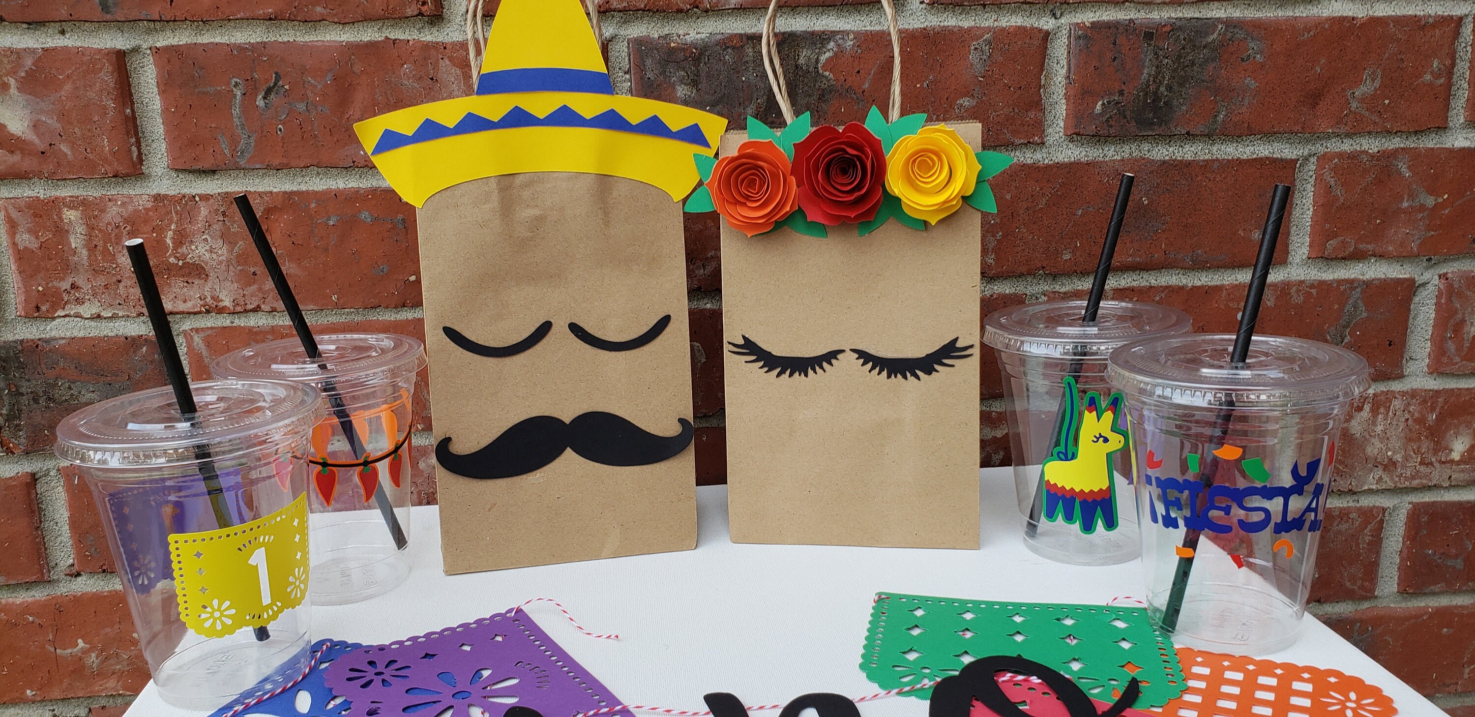 Fiesta Goodie Favor Treat Bags Set of 12 - Etsy
