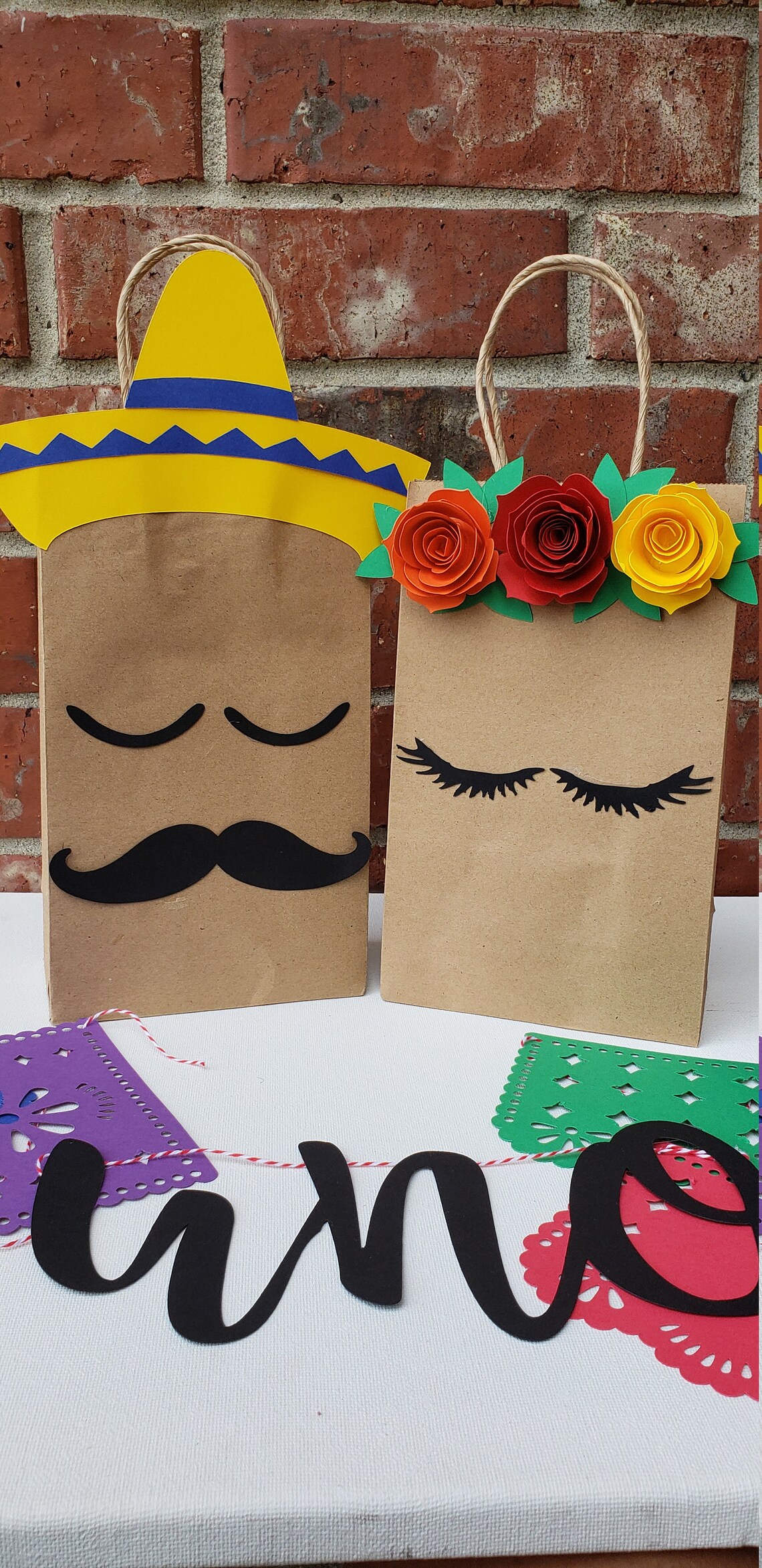 Fiesta Goodie Favor Treat Bags Set of 12 - Etsy