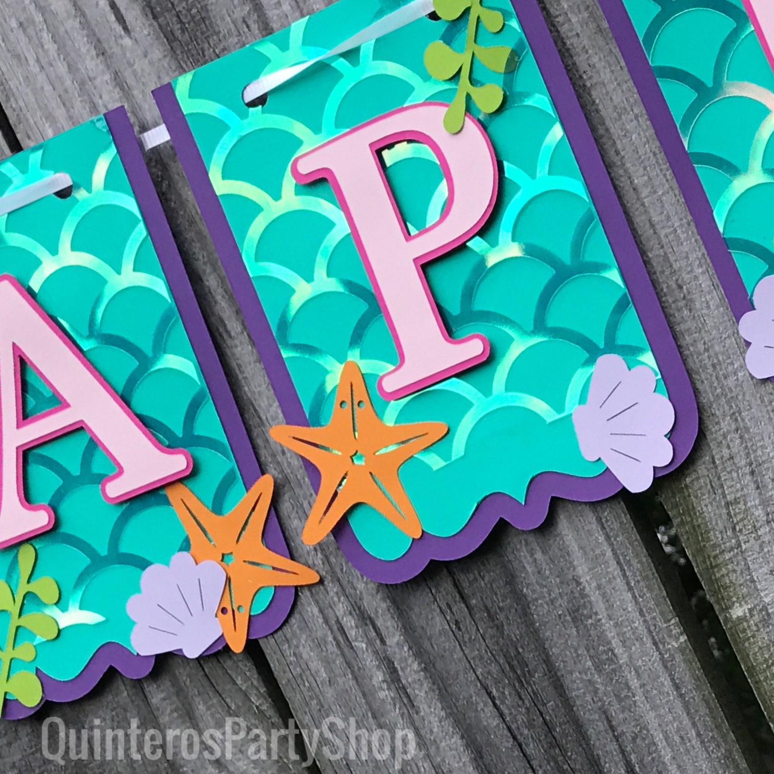 Mermaid Birthday Banner | Etsy