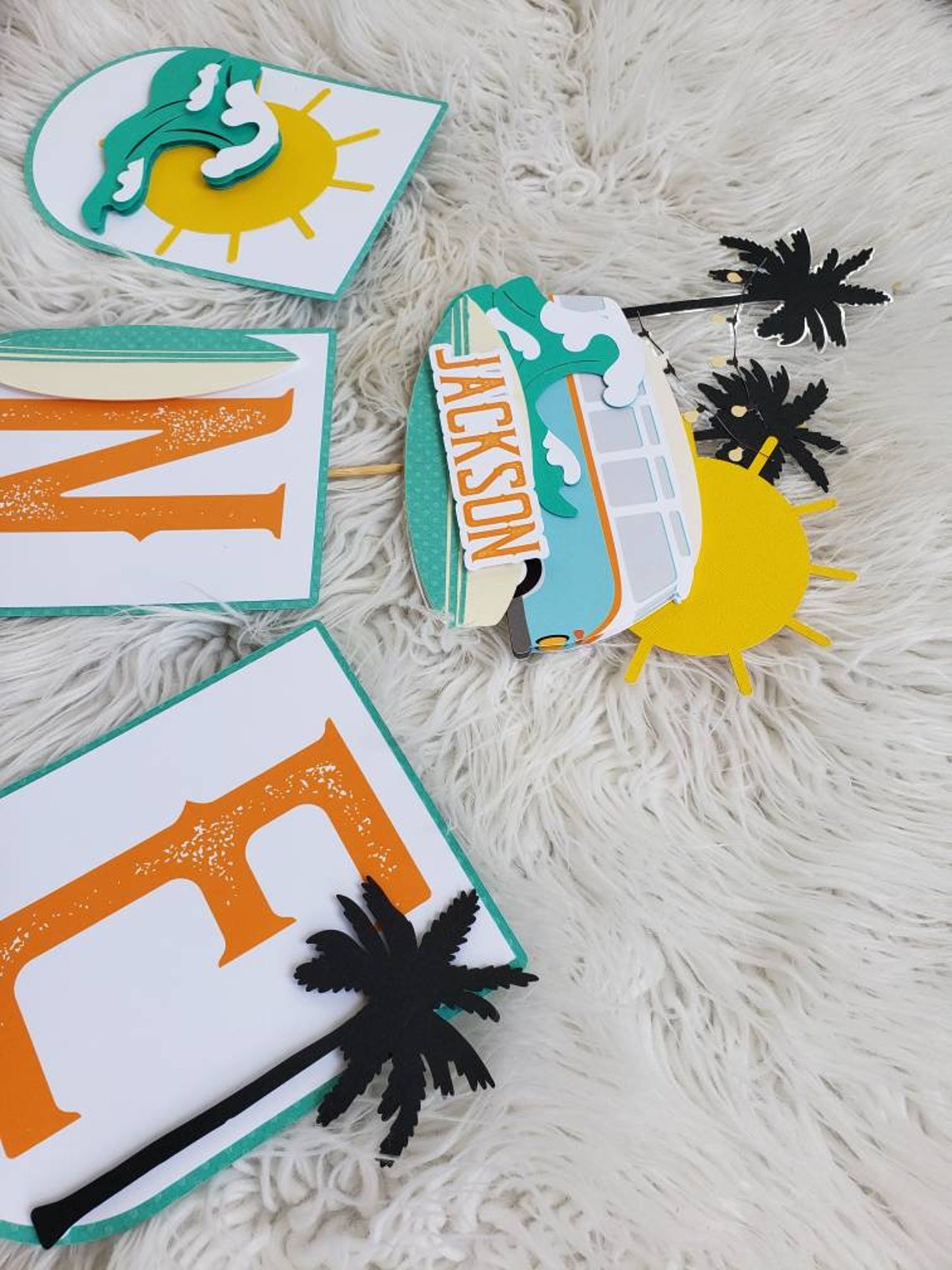 Surfs up Banner Surfing Birthday Surfsup Birthday the Big - Etsy