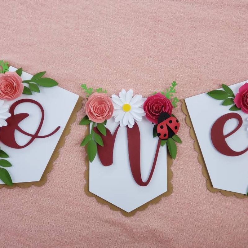 Ladybug Banner - Etsy