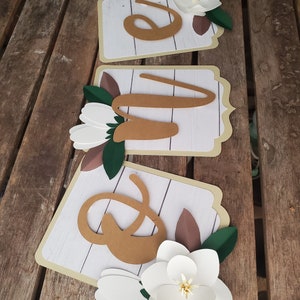 Magnolia Shiplap,farmhouse, Theme Paper Flower Birthday Party Highchair ...
