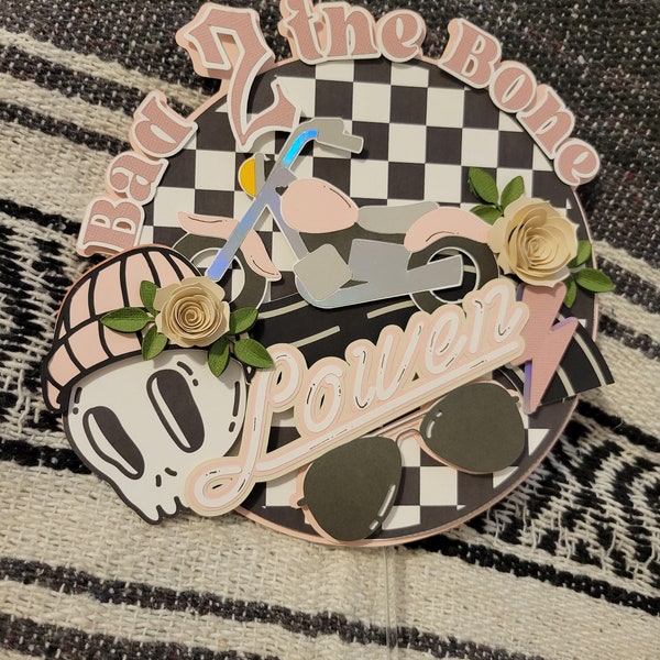 Bad Two the Bone Party Supplies - Etsy