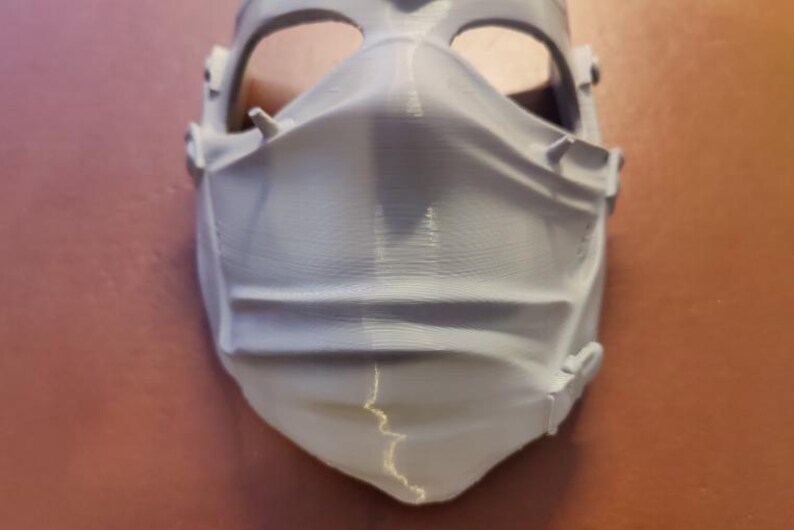 Nikto Mask | 3D Printed Cosplay Mask | DIY Painting Kit | Durable ...