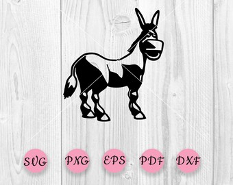 Shrek Donkey Svg - Etsy UK
