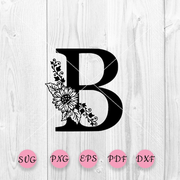 Letter B Svg - Etsy