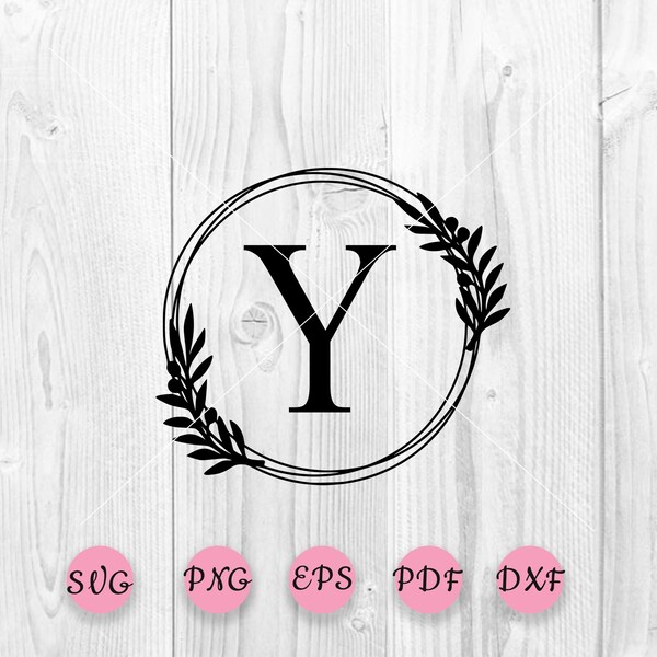 Monogram Letter Y - Etsy