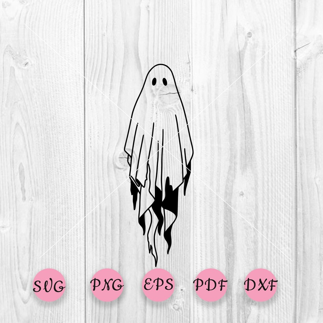 Ghost Svg Spooky Ghost SVG Ghosts Svg Ghost Silhouette - Etsy Ireland