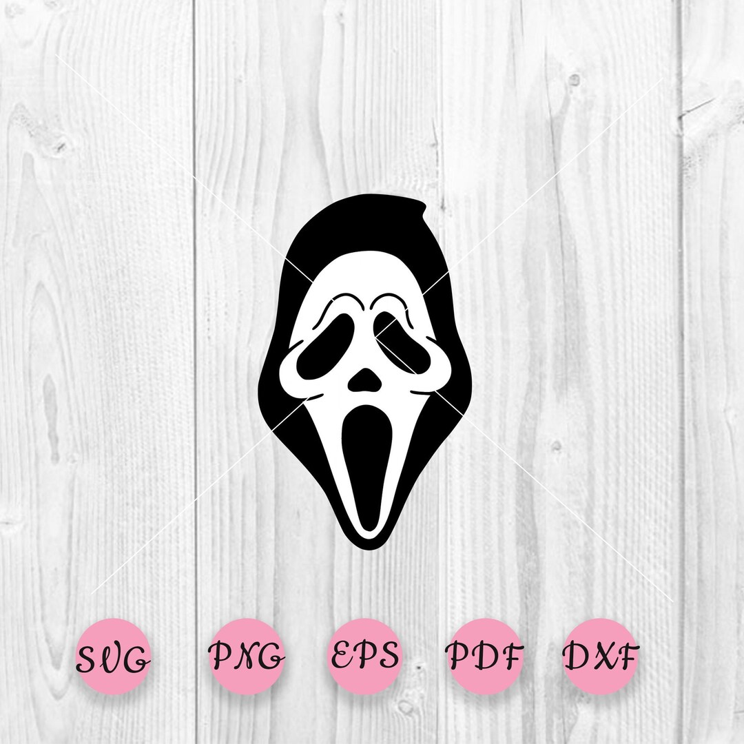 Scream Face Svg Scream Movie Ghost Face Ghost Face Svg - Etsy Ireland
