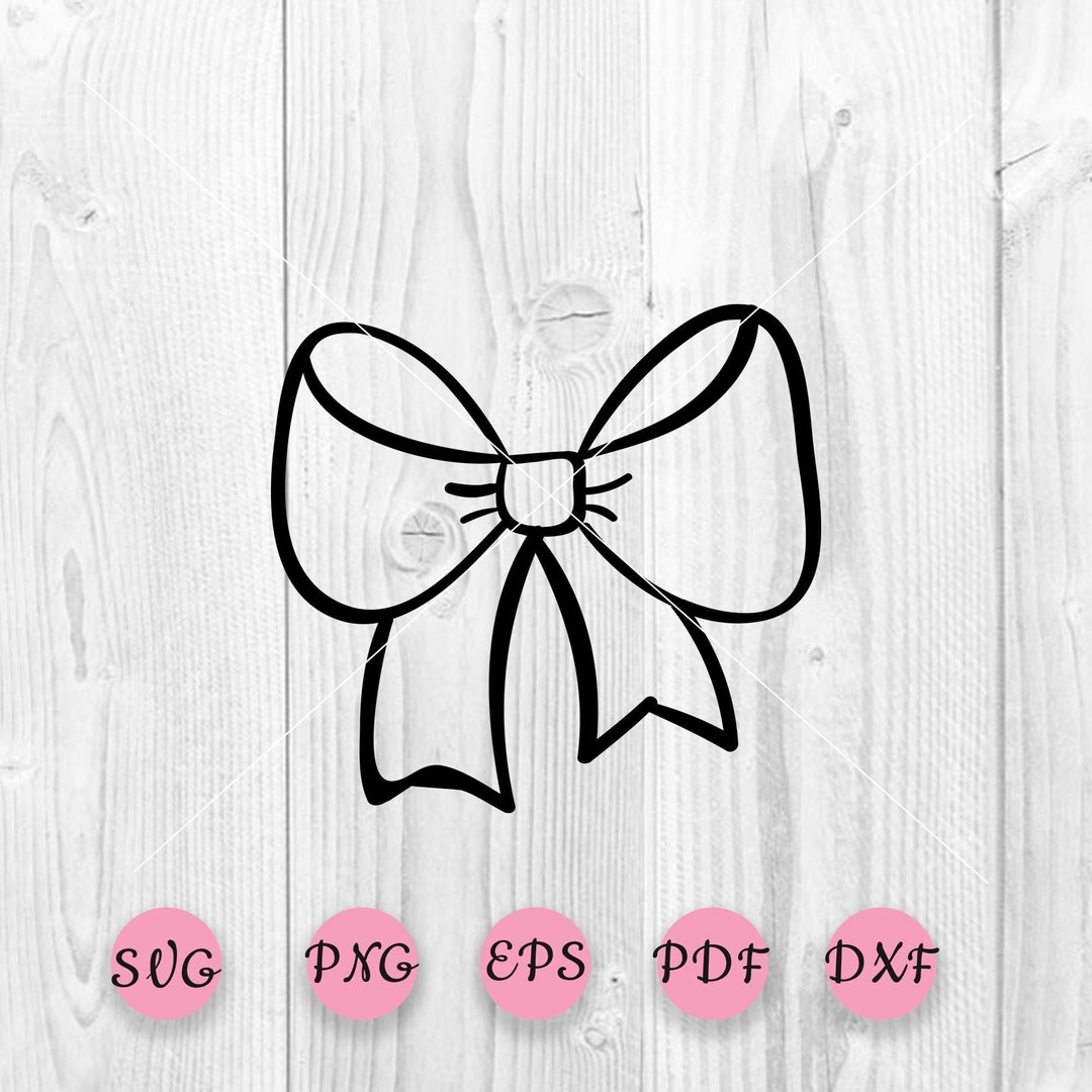 Wedding Bow Svg, Bow Tie Svg, Wedding Ribbon Silhouette, Cricut Files ...