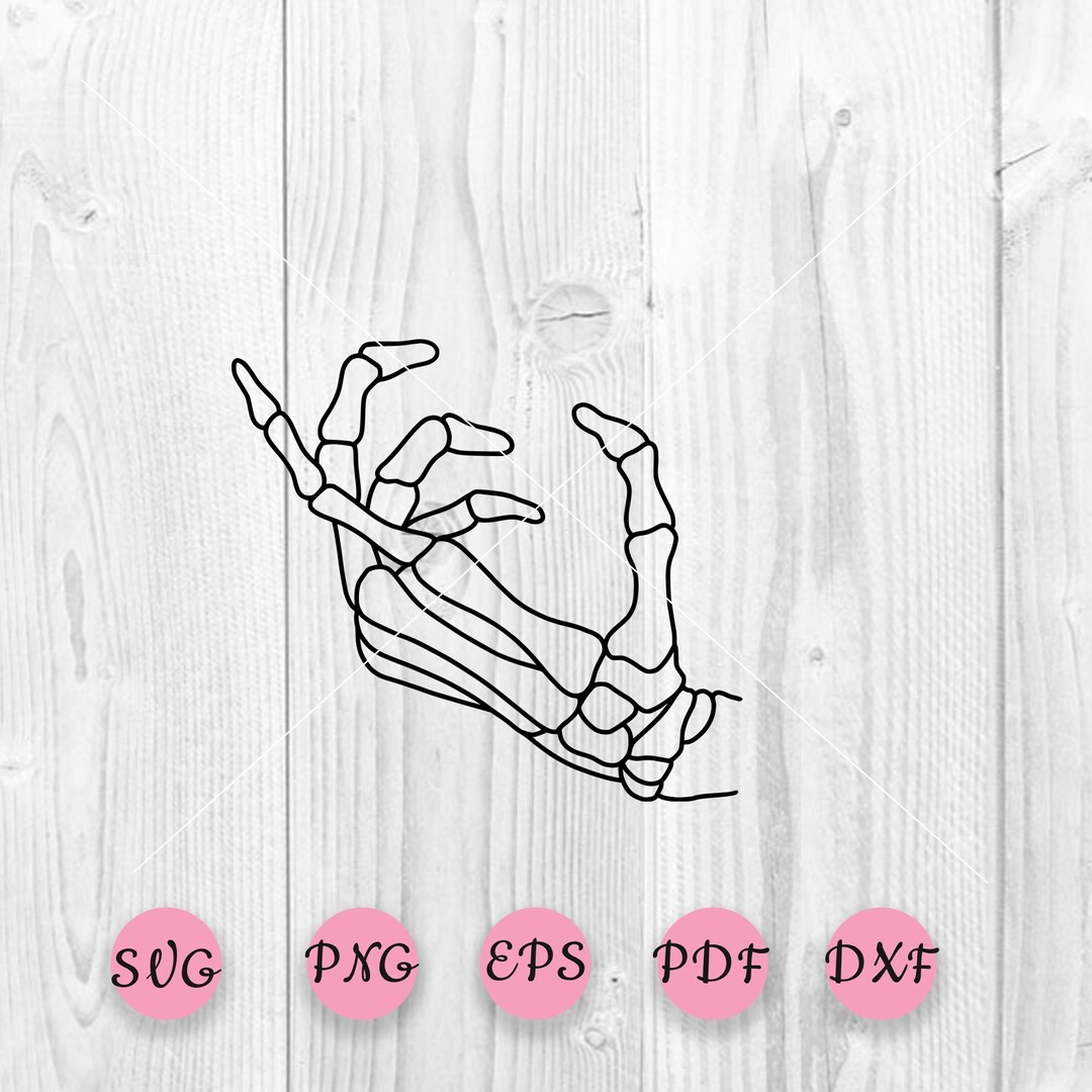 Skeleton Hand Svg Skull Hand svg Skeleton svg Halloween - Etsy Portugal