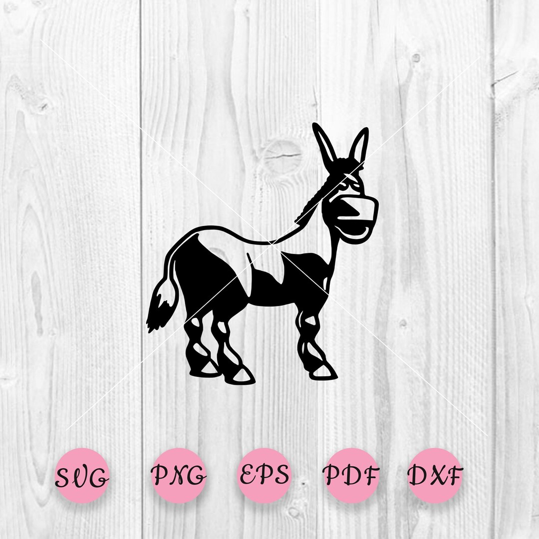 Donkey Svg, Back up off My Ass Svg, Funny Donkey Svg, Donkey Silhouette ...