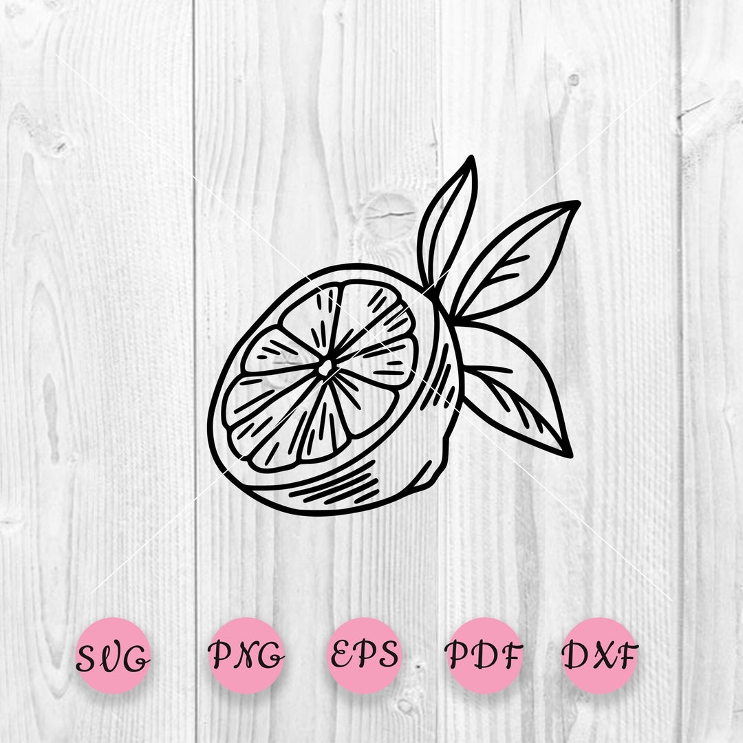 Lemons SVG File Lemon Border SVG File Summer Svg Lemon Cut - Etsy Ireland