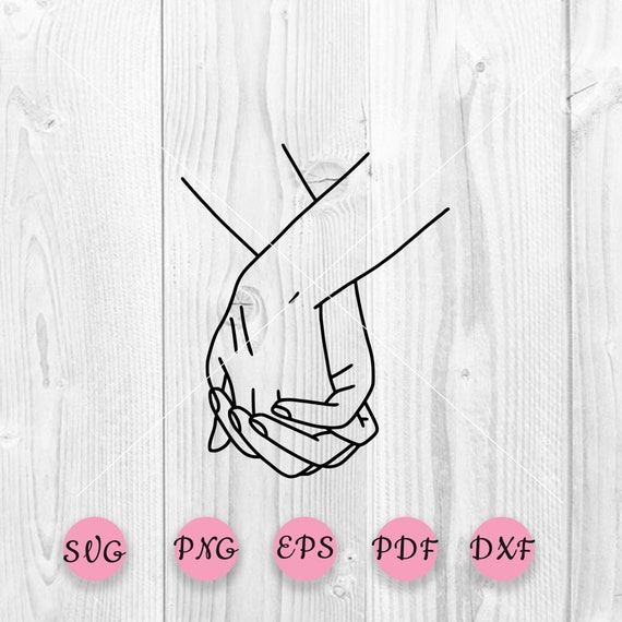 Sosteniendo las manos svg Manos svg Pareja Manos svg Mano - Etsy España