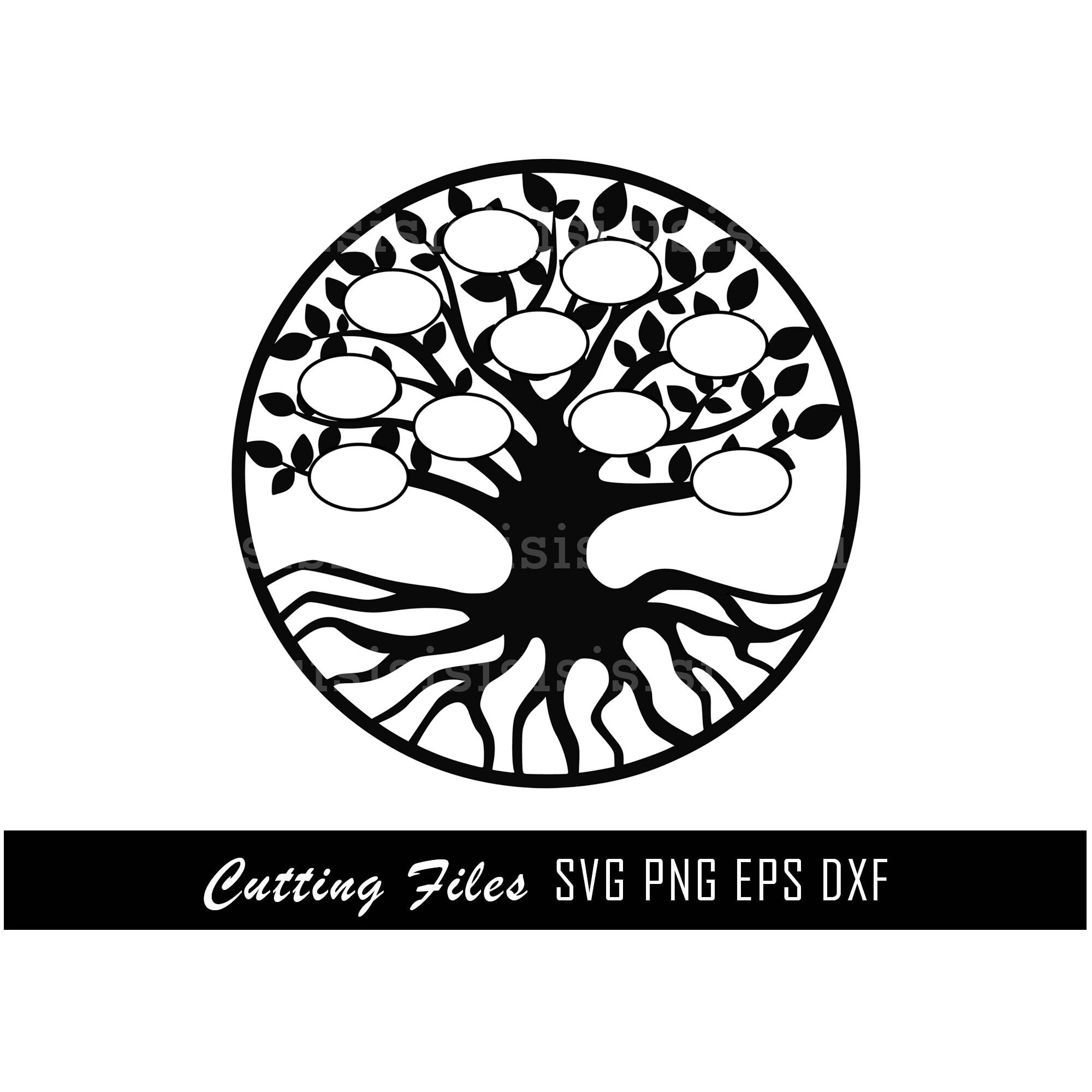 Tree of Life SVG Tree svg Tree of life svg Family tree svg | Etsy