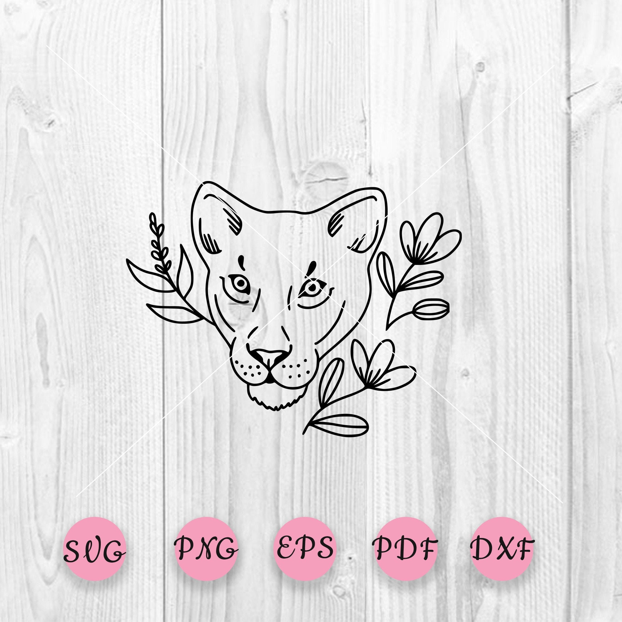 Leona svg, imágenes prediseñadas de león, flor de león svg, cara de león svg, reina leona ...