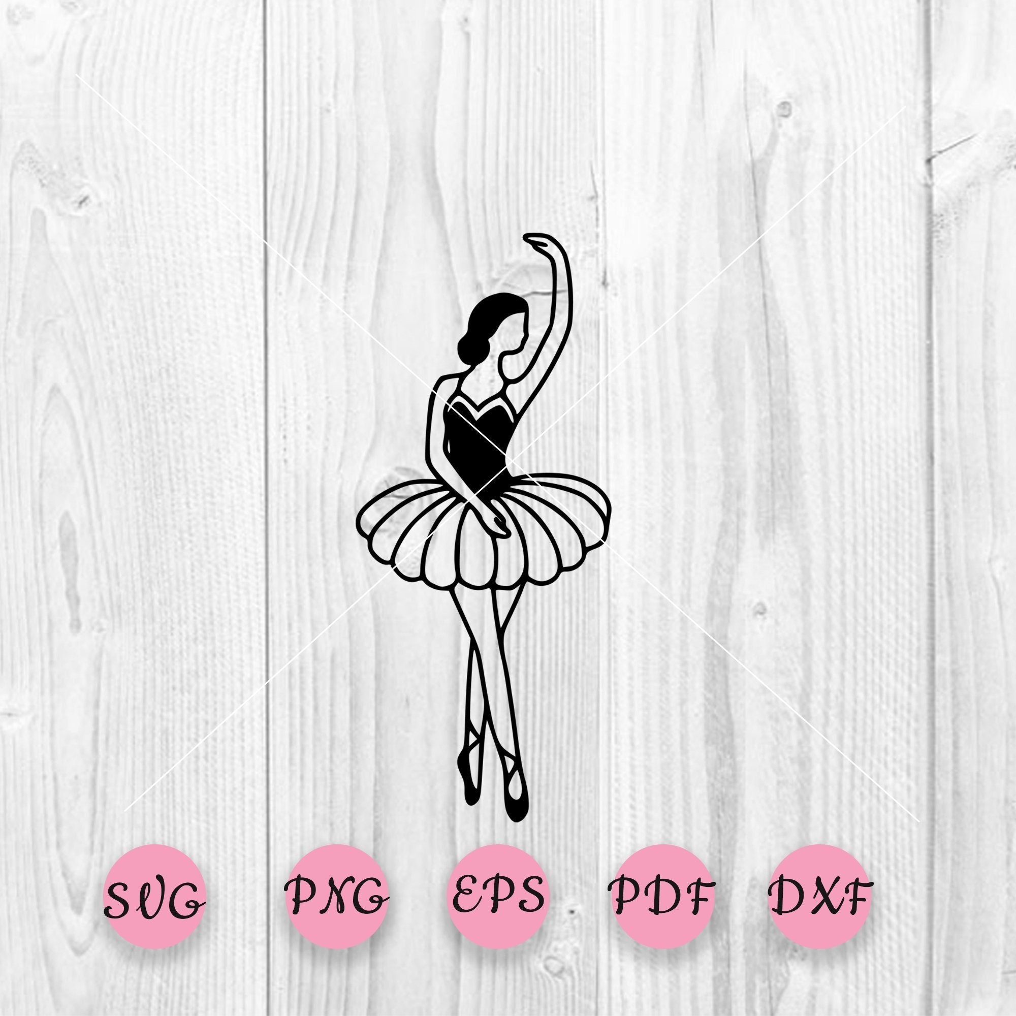 Ballerina svgBailarina bailarina svg Pirueta Svg Ballerina | Etsy México